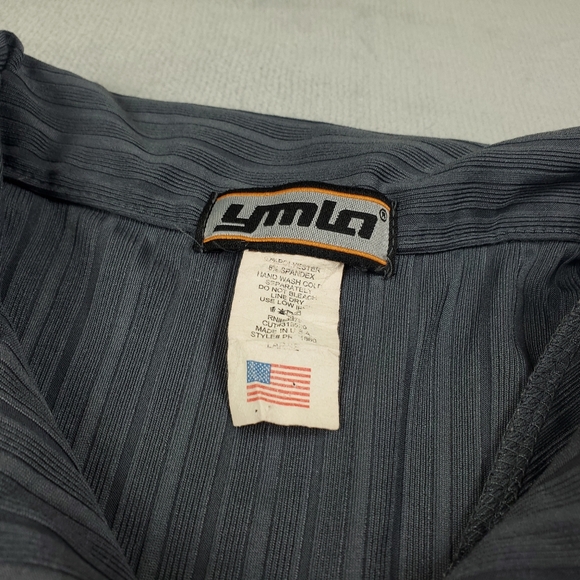 YMLA | Shirts | Ymla Vintage Polo Shirt Mens Large Spandex Stretch ...